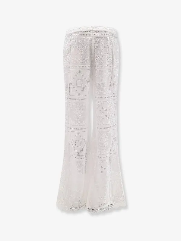 Zimmermann Aster Embroidered Trousers