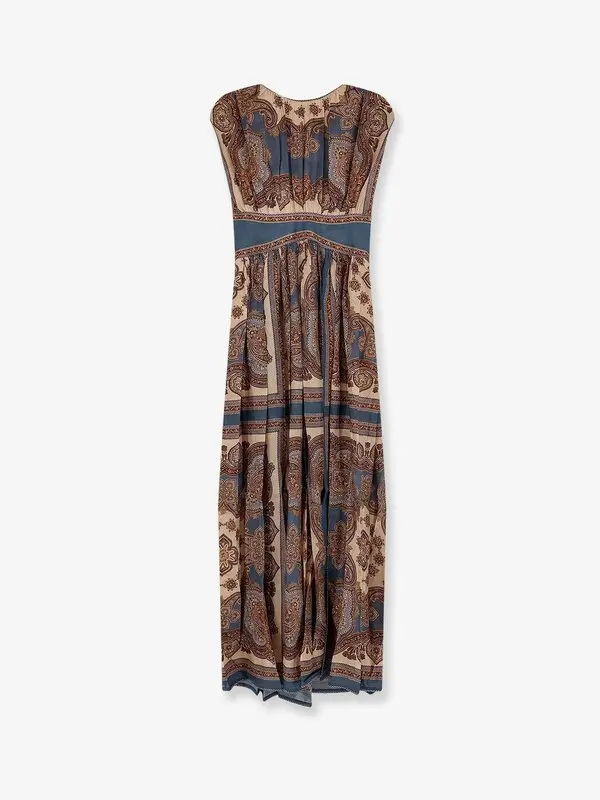 Zimmermann Mahon Silk Long Dress - Multicolor