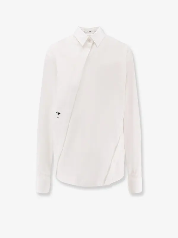 Dior Shirt With Oblique Closure - Multicolor