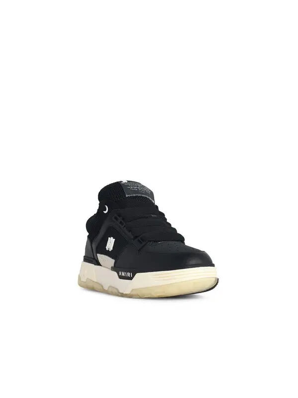Amiri Ma-1' Leather Blend Sneakers - Black