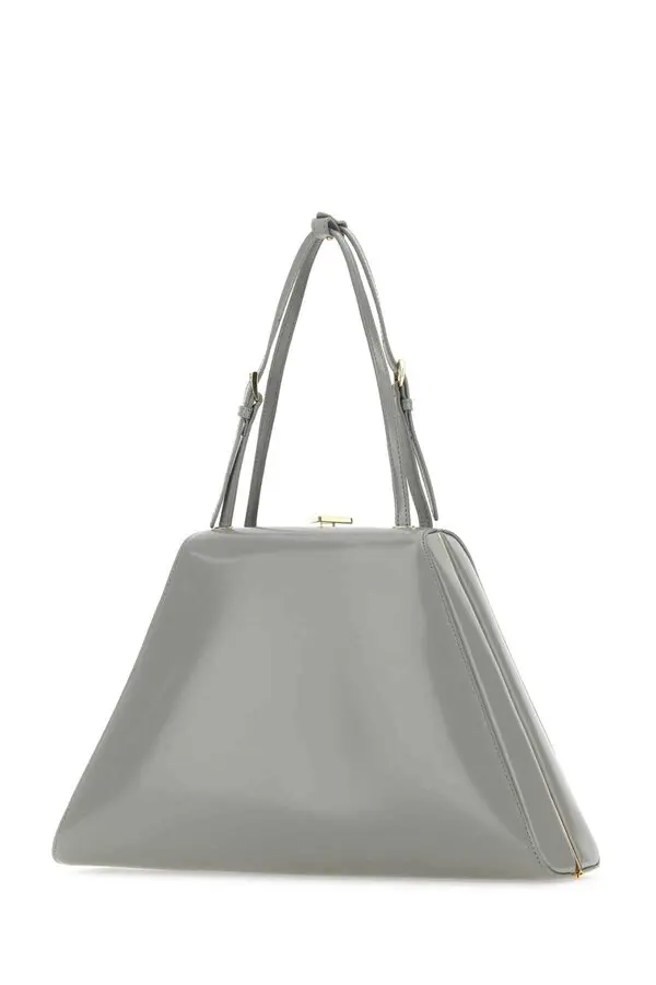 Prada Light Grey Leather Handbag
