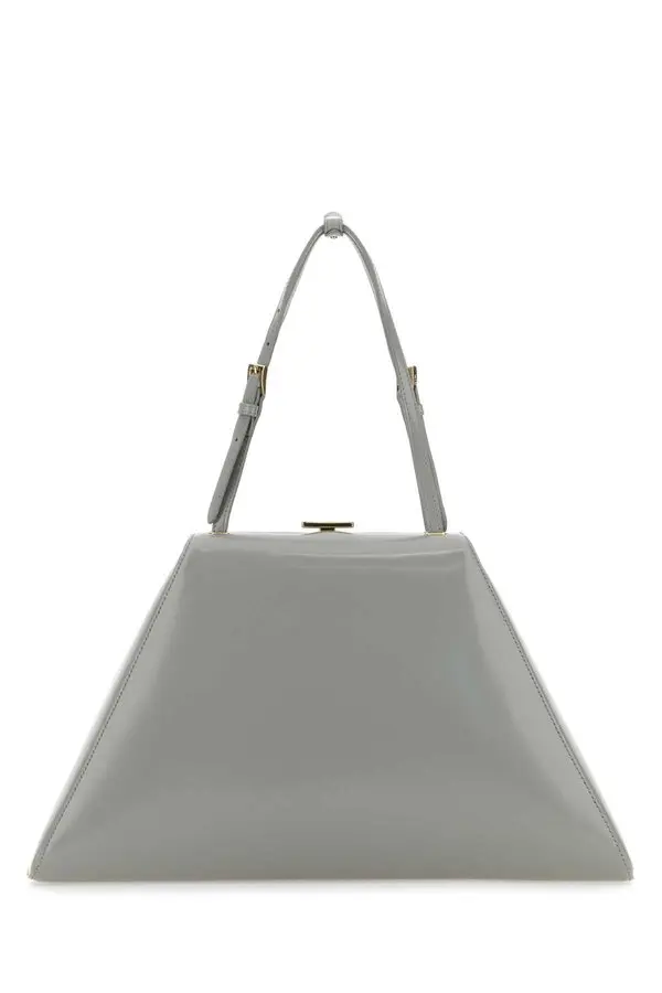 Prada Light Grey Leather Handbag