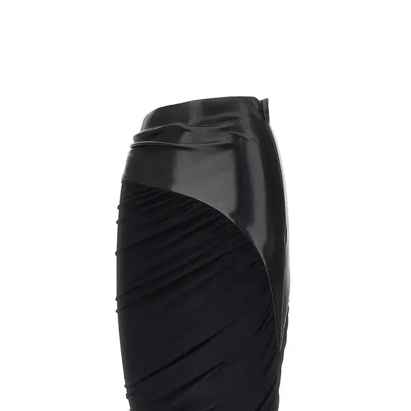 Andamane Stretch Jersey 'ursula' Skirt - Black