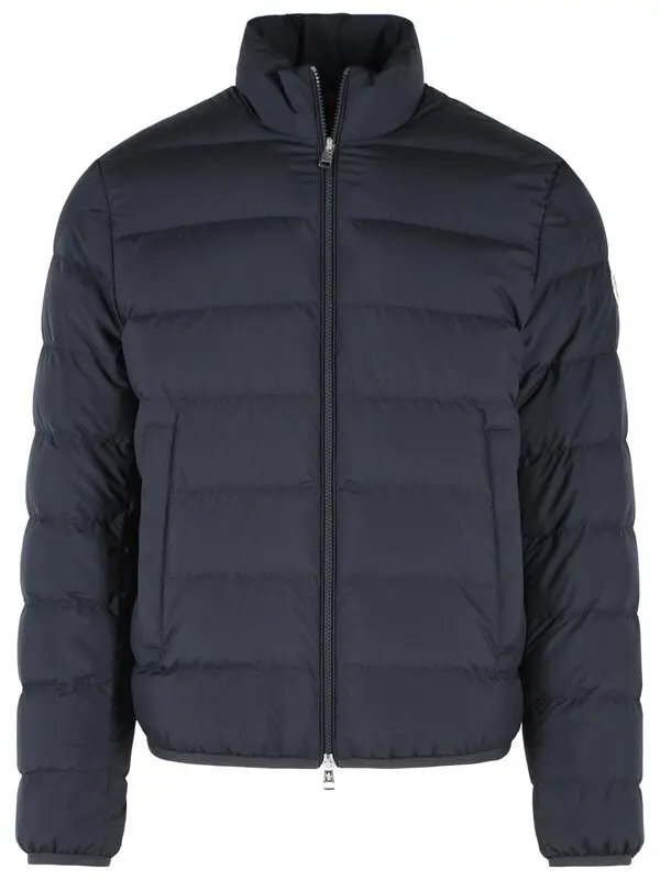Moncler Baudinet' Polyester Down Jacket - Blue