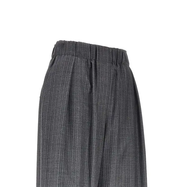 JIL SANDER Pinstriped Wool Pants