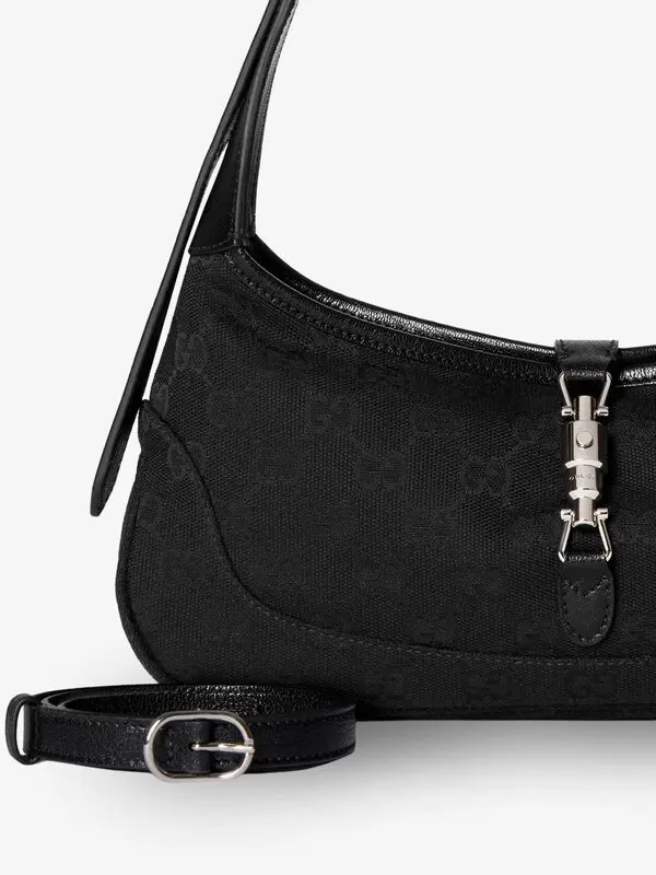 Gucci Jackie Slim Gg Canvas Shoulder Bag