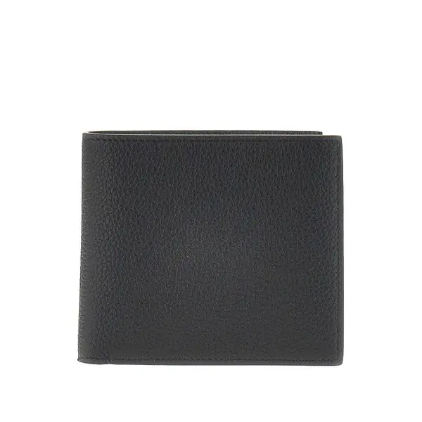 Thom Browne Grained Leather Bi-fold Wallet