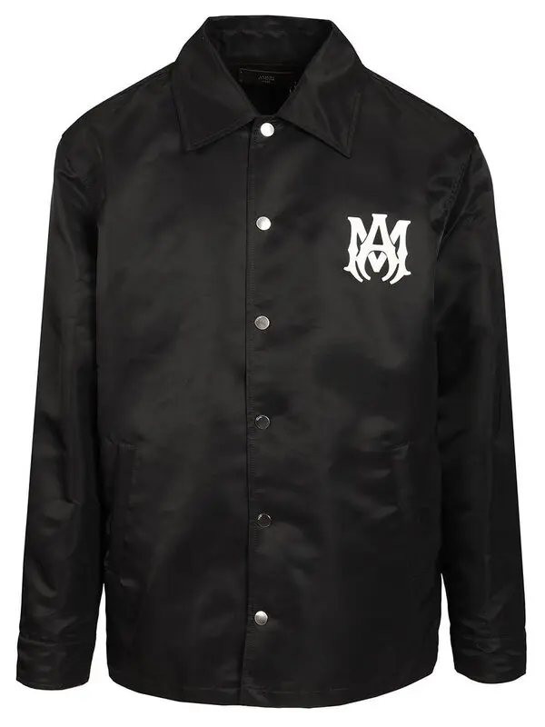 Amiri Printed Shirt Jacket - Black