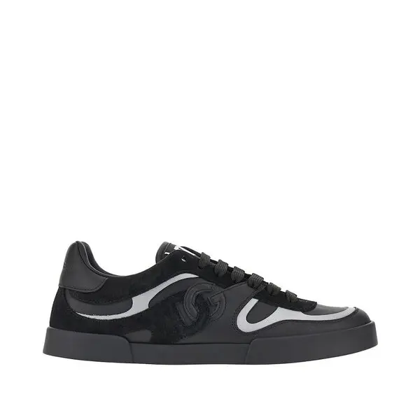 Dolce & Gabbana Portofino' Leather Sneakers - Black