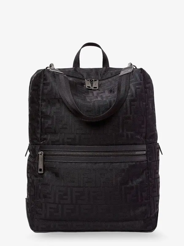 Fendi Padded Ff Nylon Lui Backpack - Multicolor