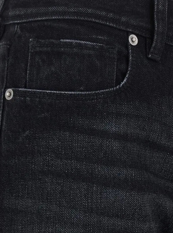 Fendi Denim Slim Jeans With Logo Patch - Multicolor