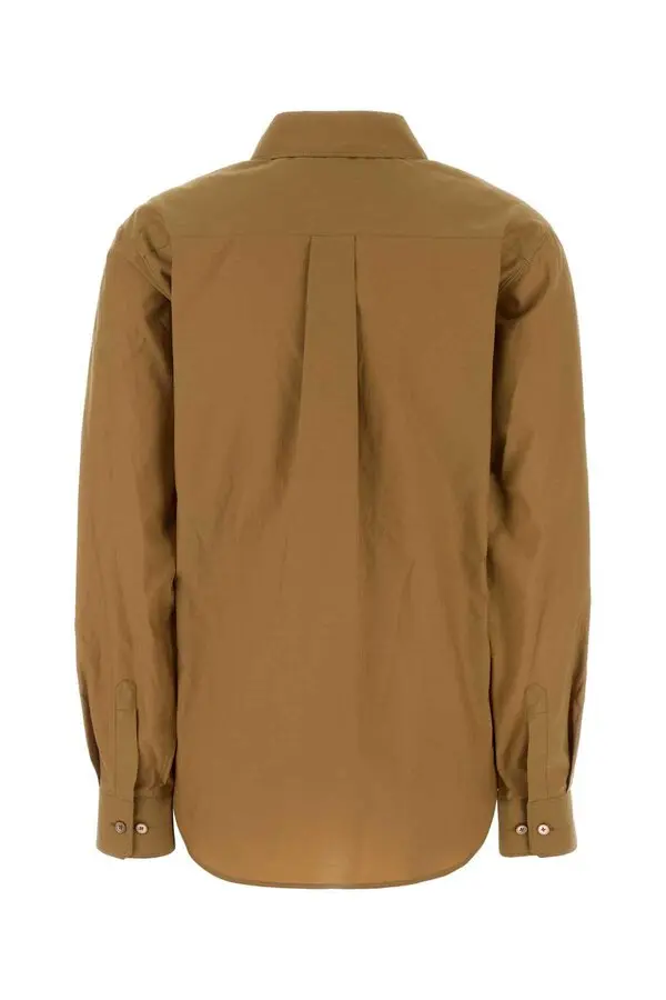 LEMAIRE Poplin Shirt - Brown