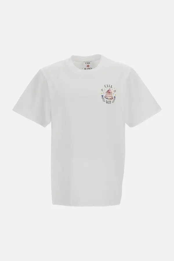 Casablanca Classic Printed T- Shirt