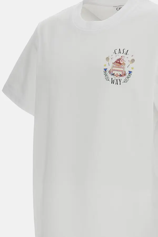 Casablanca Classic Printed T- Shirt
