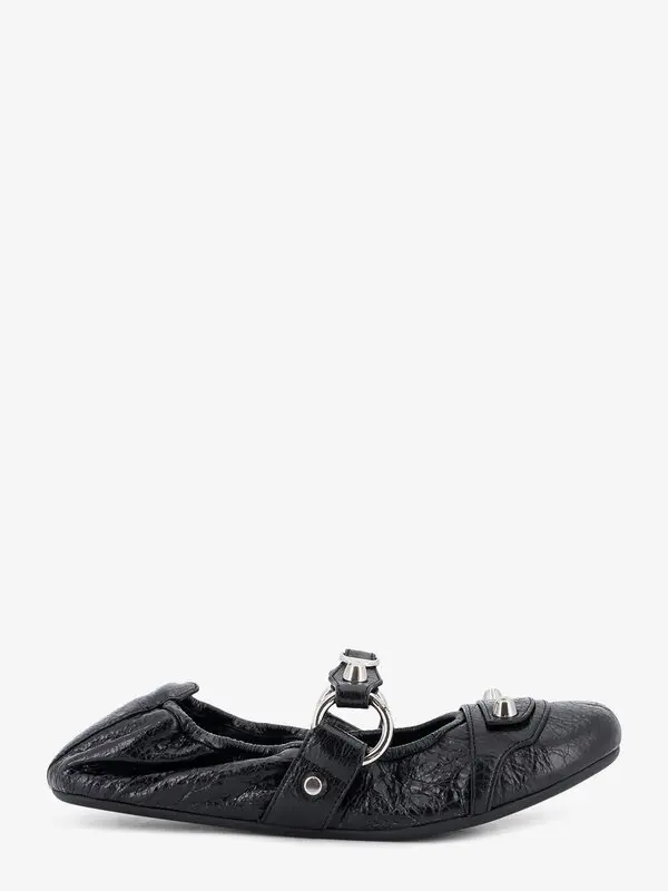 Balenciaga City Flat L005 Leather Ballerinas - Multicolor