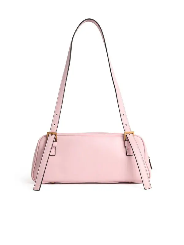 Versace Emblème' Nappa Leather Bowling Bag