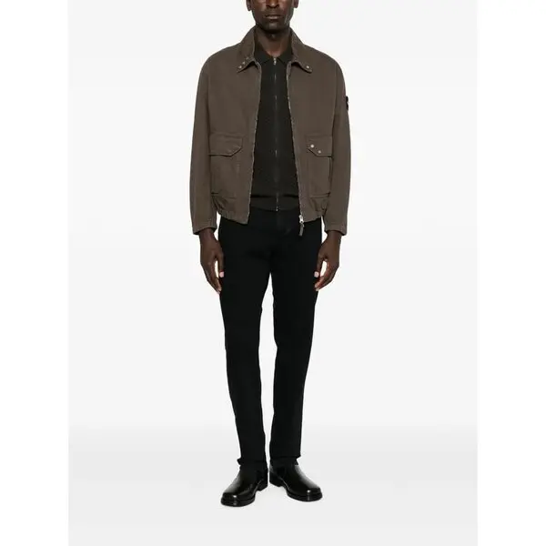Stone Island Slim-fit Jeans - Black
