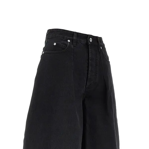 Jacquemus Ovalo' Denim Pants - Black