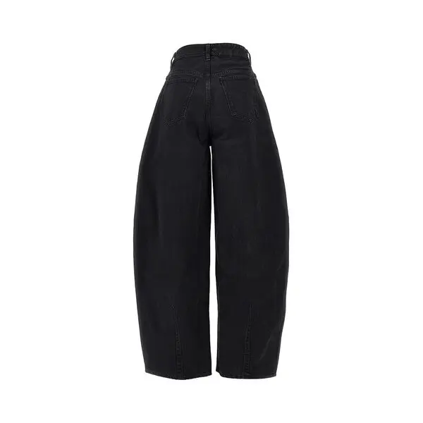 Jacquemus Ovalo' Denim Pants - Black
