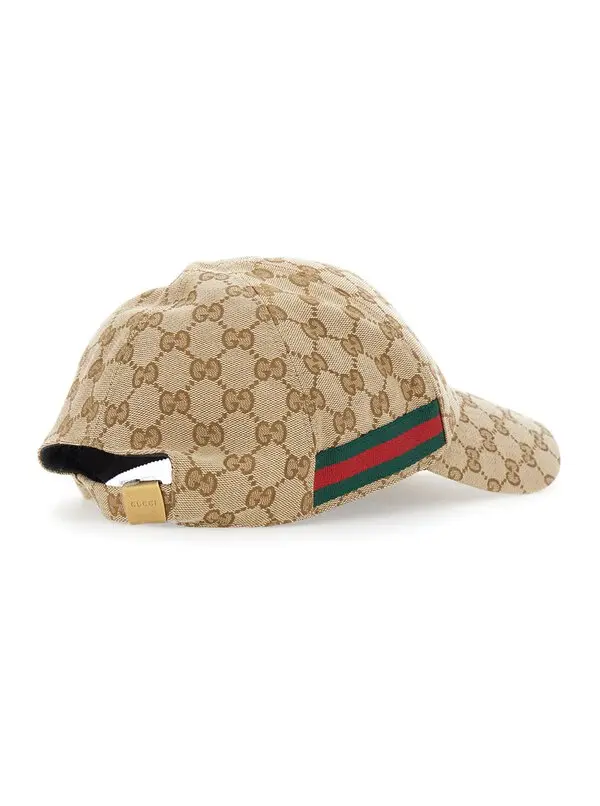 Gucci Gg + Web Baseball