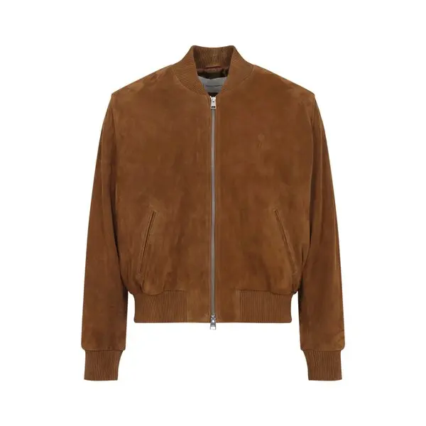 AMI Paris Suede Zipped Jacket