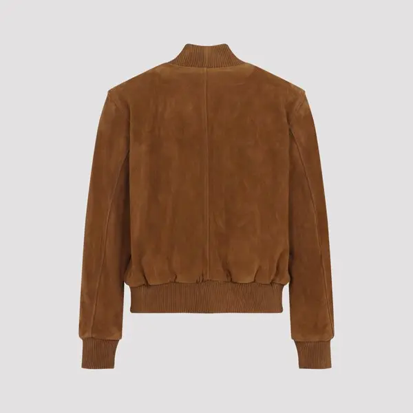 AMI Paris Suede Zipped Jacket