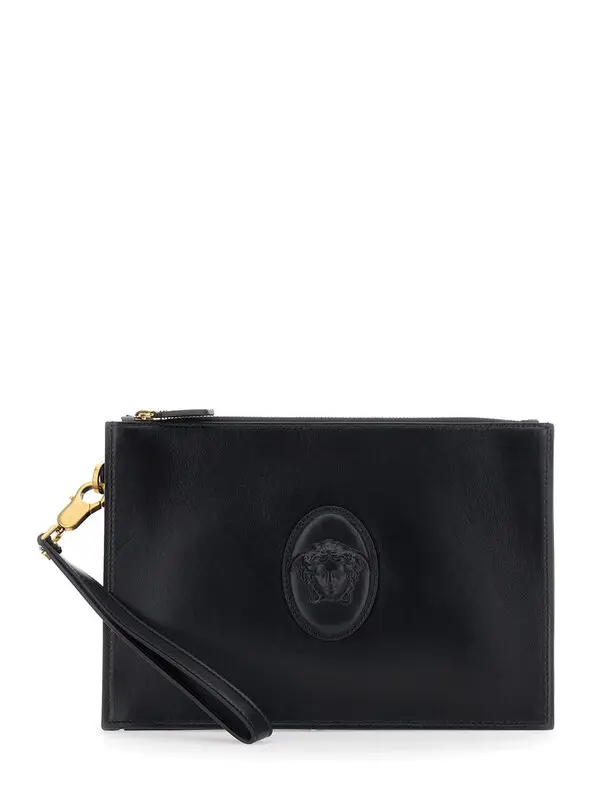 Versace Leather Pouch - Multicolor