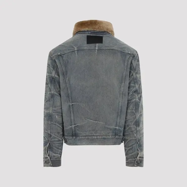 Acne Studios Regenerative Cotton Denim Trucker Jacket