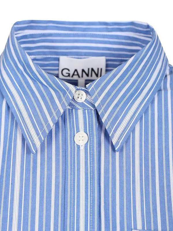 GANNI Striped Shirt