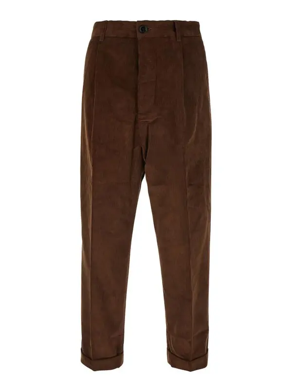 AMI Paris Corduroy Trousers - Multicolor