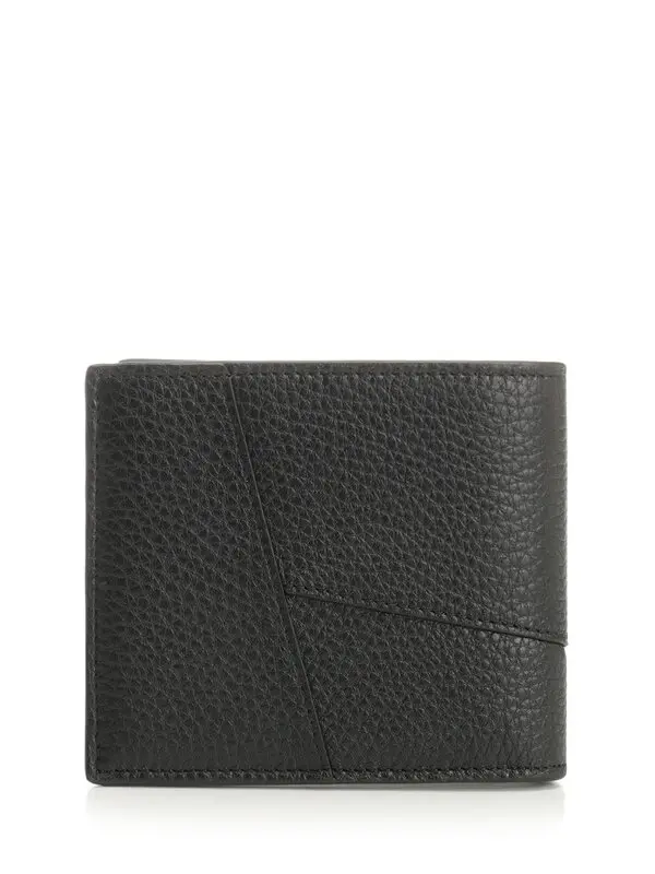 Loewe Puzzle Bifold Wallet In Grained Calfskin