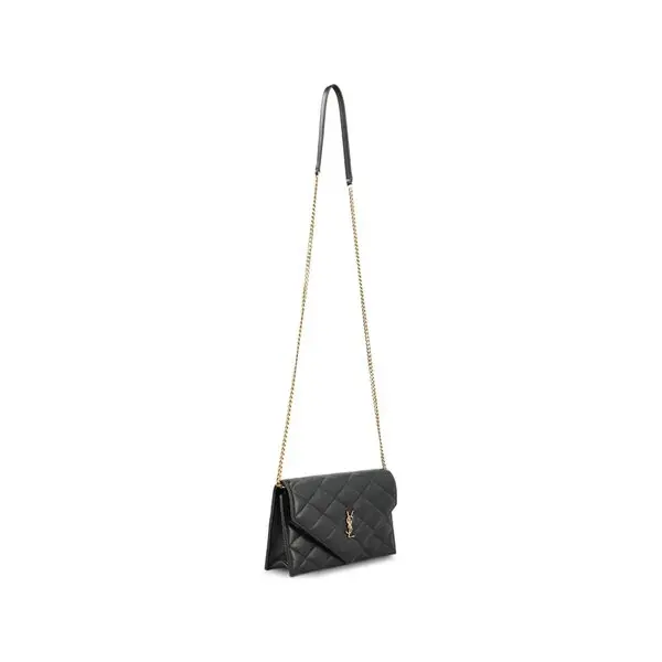 Saint Laurent Quilted Lambskin Shoulder Bag