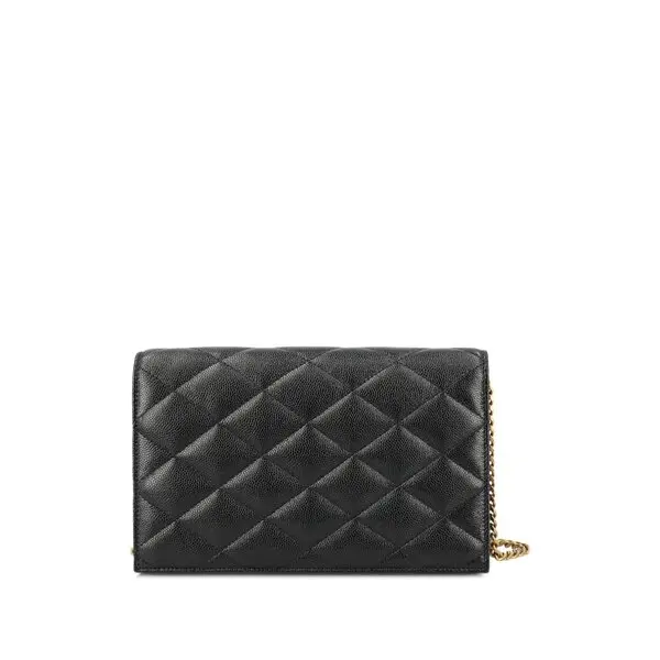Saint Laurent Quilted Lambskin Shoulder Bag