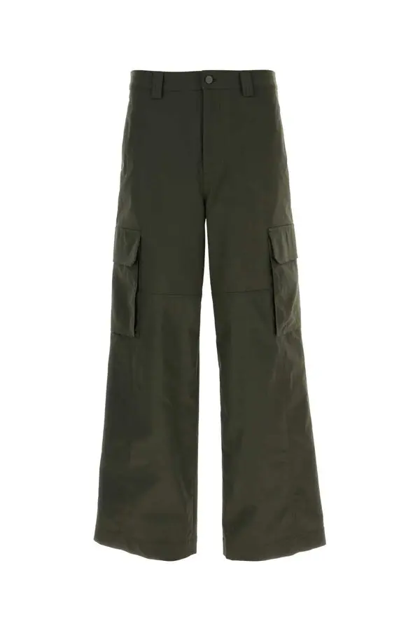Valentino Garavani Olive Polyester Blend Cargo Pant