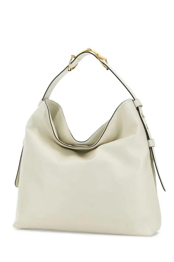 Gucci Leather Large Beatrix Shopping Bag - White