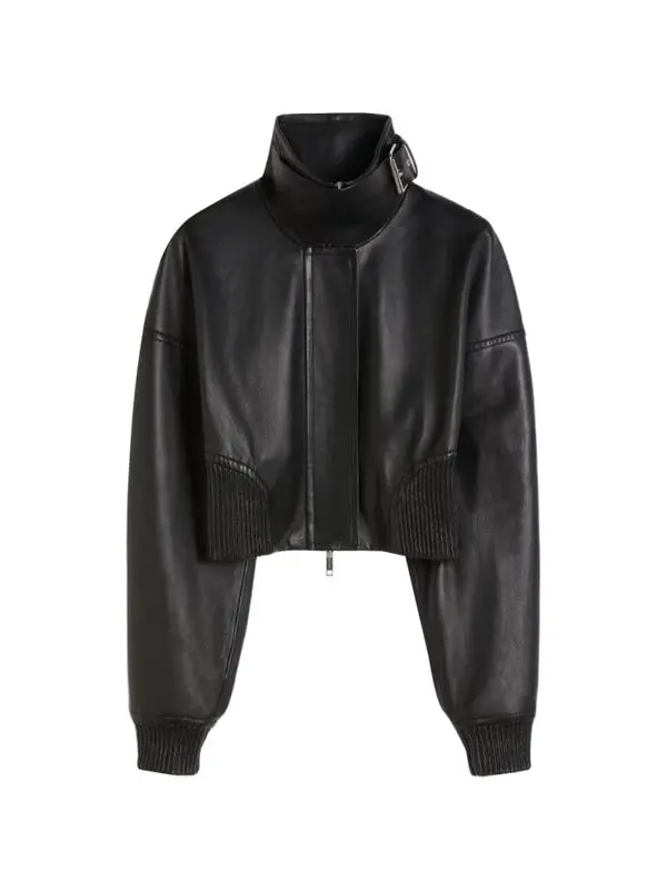Sportmax Leather Jacket - Multicolor