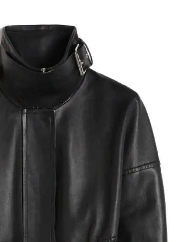 Sportmax Leather Jacket - Multicolor