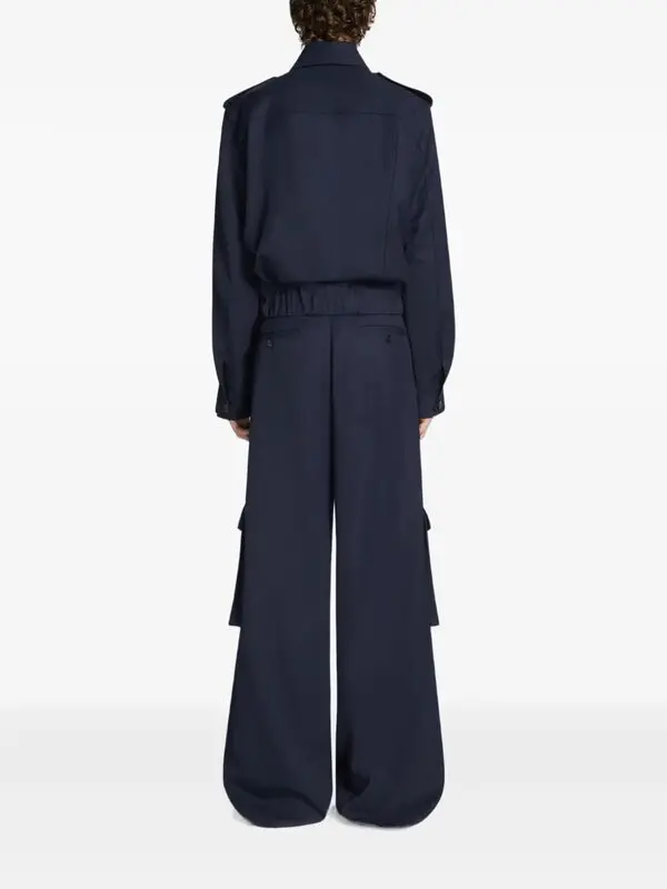 Dries Van Noten Piers Tris 1176 M.w.pants Nav