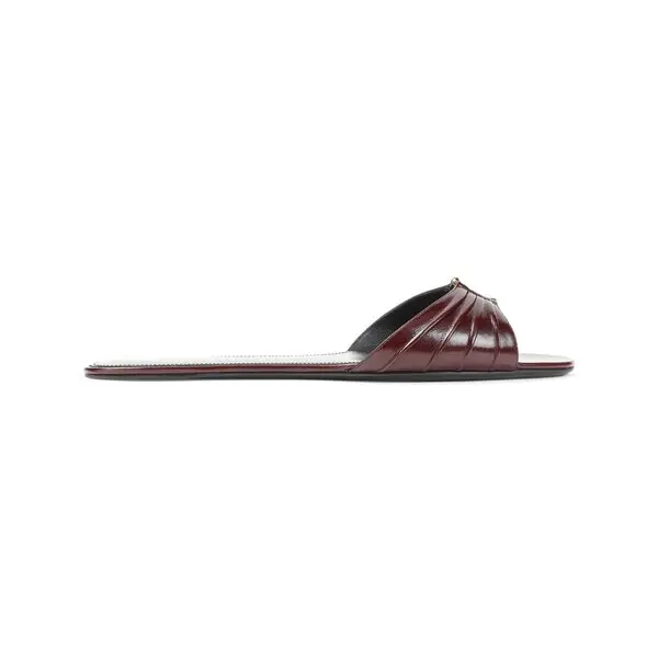 Saint Laurent Babylone Sandals - Red