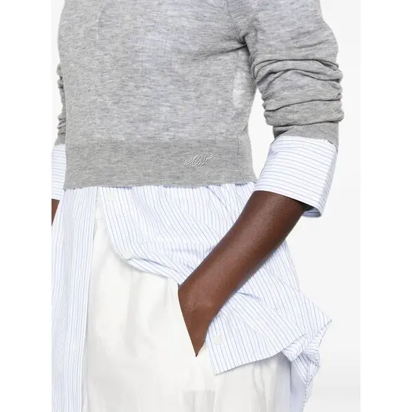 Alexander Wang Grey Knitwear Jumpers