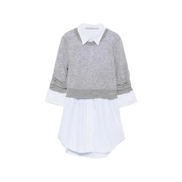 Alexander Wang Crew Neck Jumper - Gray
