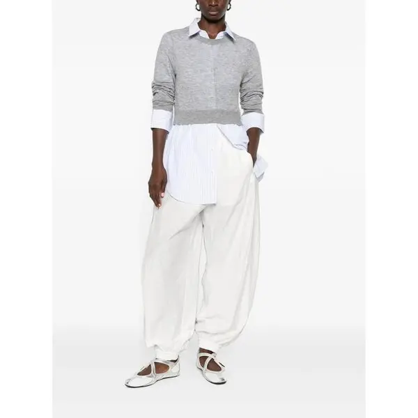 Alexander Wang Crew Neck Jumper - Gray