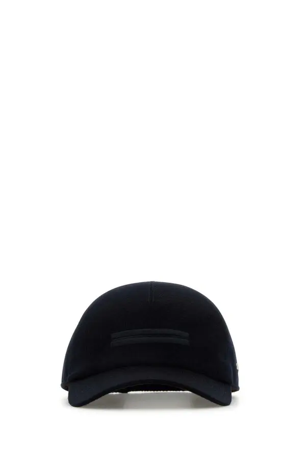 Zegna Cashmere Baseball Cap - Blue