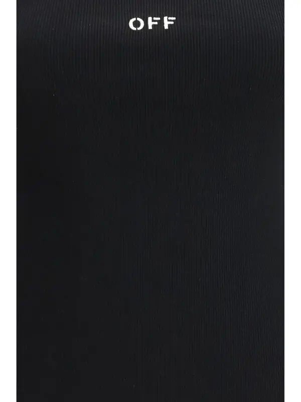 Off-White Off Stamp Rib Tank Top