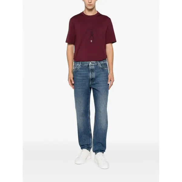Brunello Cucinelli Denim Regular & Straight-leg Jeans - Blue