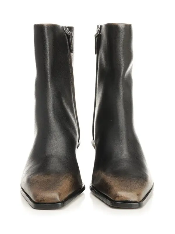 Paris Texas Bettina Ankle Boots - Black