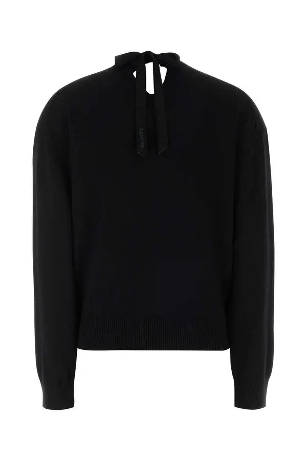 LANVIN Wool Blend Sweater - Orange