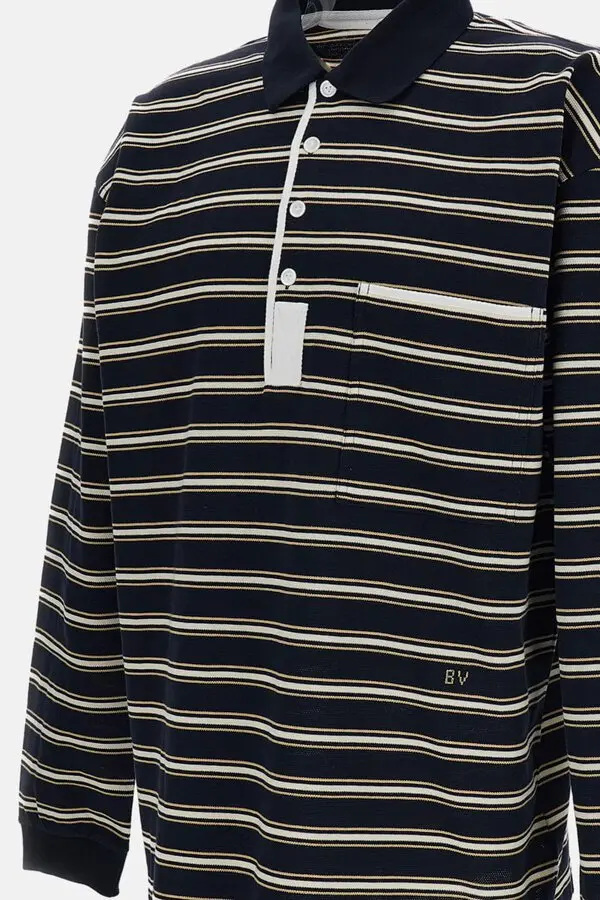 Bottega Veneta Striped Polo