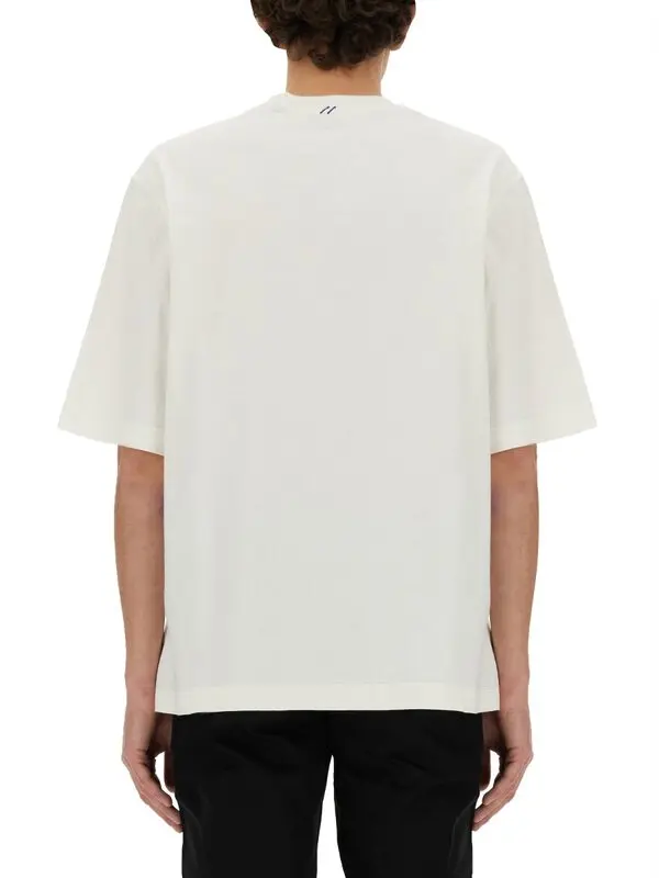 Burberry T-shir With Ekd Patch