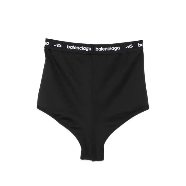 Balenciaga Logo-print Mini Shorts